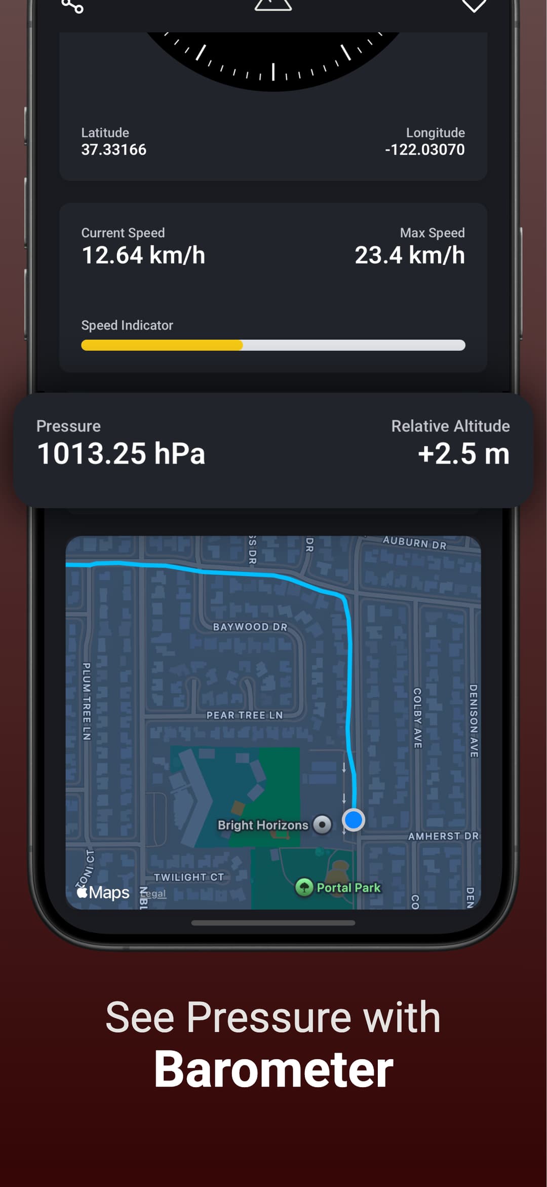 Altitude Finder – GPS Altimeter & Compass for Hikers