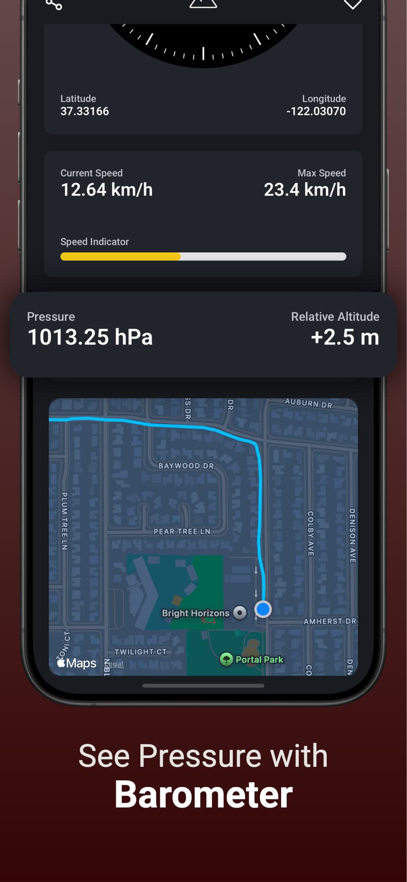 Altitude Finder – GPS Altimeter & Compass for Hikers